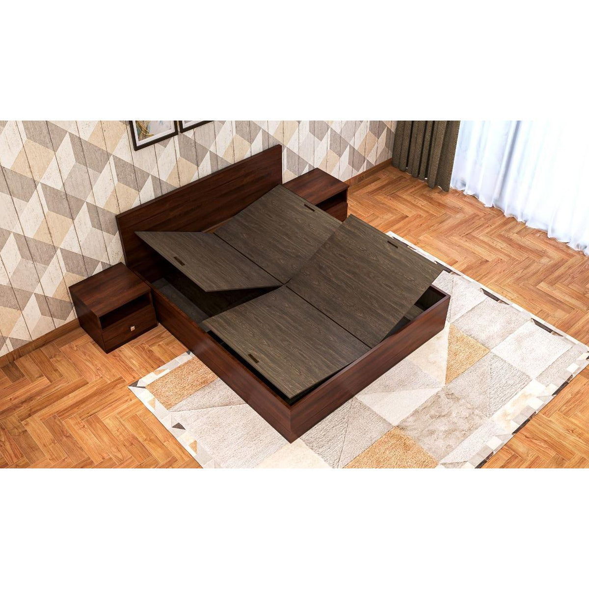 The Best Wooden Double Bed by Mobel Furniture | Shop Now